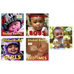 Global Babies Board Book Set of 5-Tout About Toys